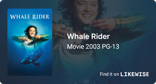 Whale Rider Poster