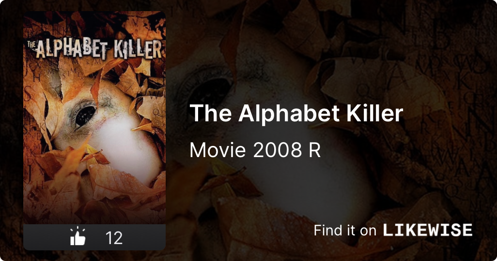 The Alphabet Killer Movie