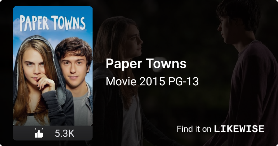 Paper Towns Movie Poster