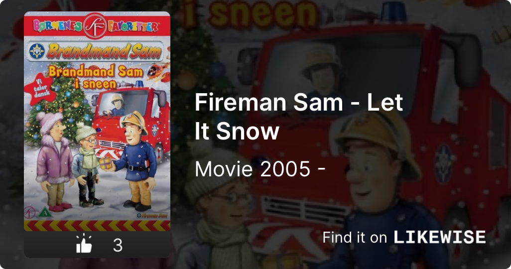 Fireman Sam - Let It Snow | Likewise TV