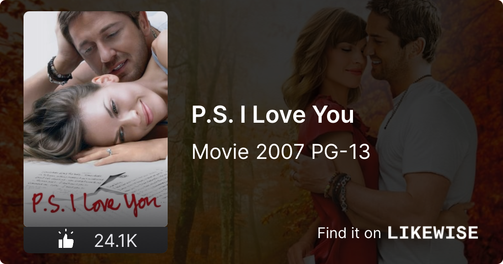 Ps I Love You Movie