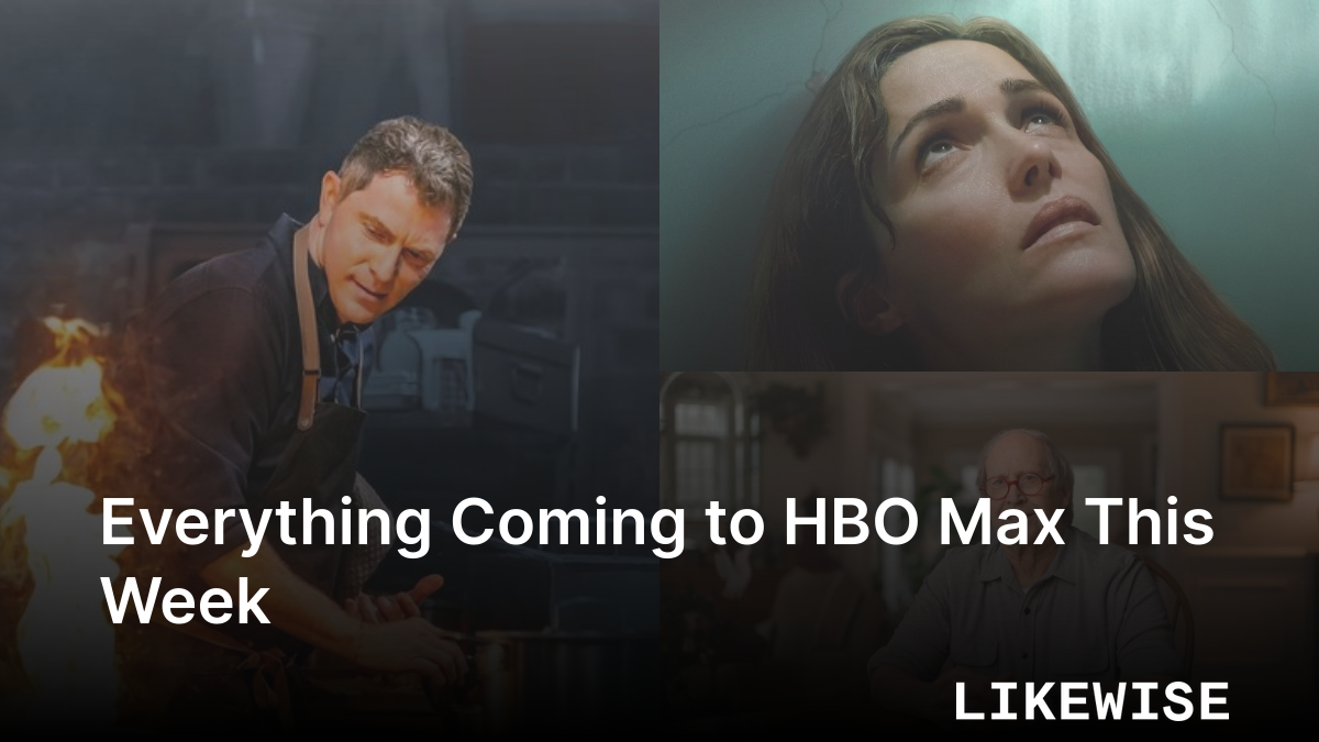Everything Coming to HBO Max This Week