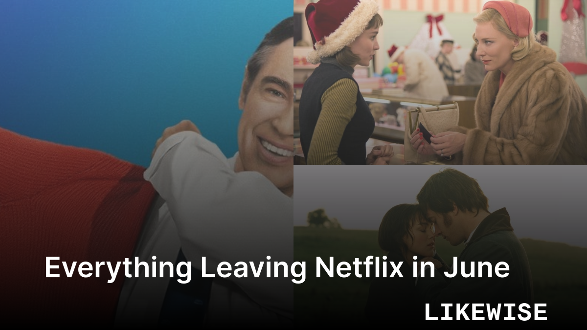 Everything Leaving Netflix in June