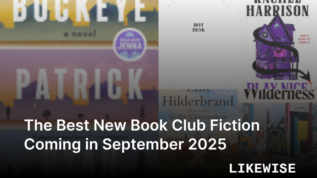 The Best New Book Club Fiction from September 2025